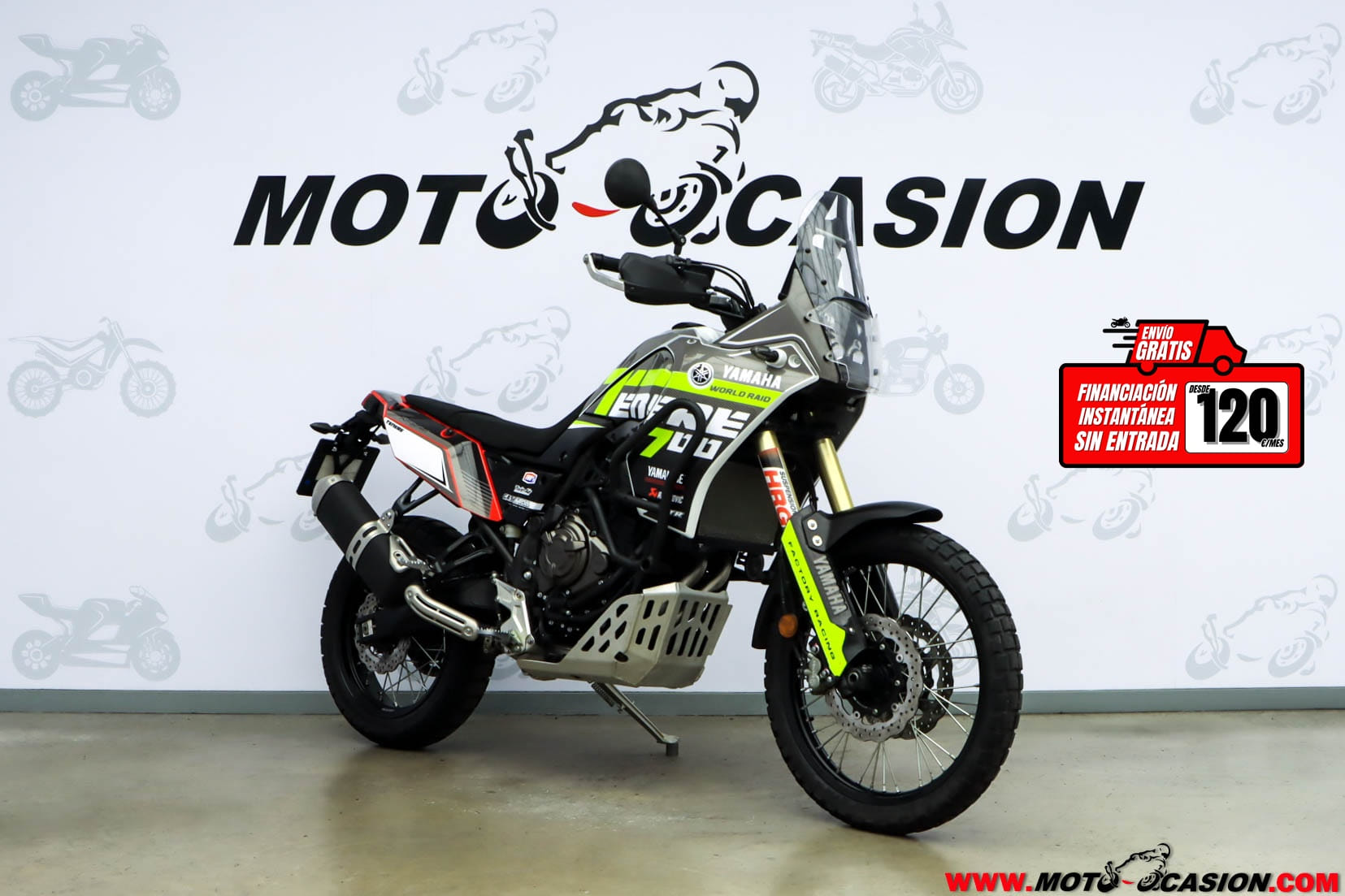 YAMAHA TÉNÉRÉ 700 WORLD RALLY ¿A2? GARANTÍA OFICIAL - Moto-Ocasion