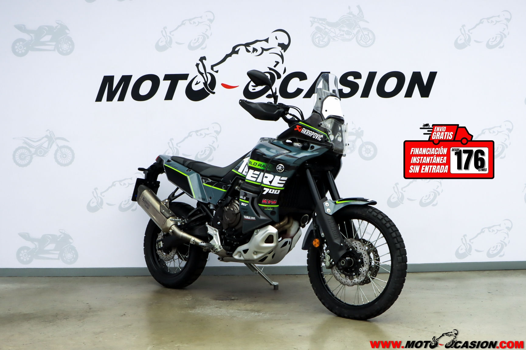 YAMAHA TÉNÉRÉ 700 WORLD RALLY ¿A2? GARANTÍA OFICIAL - Moto-Ocasion